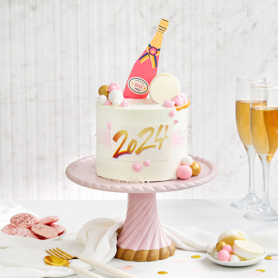 Party Cake 22 Captivating New Year's Cake Ideas To Celebrate The