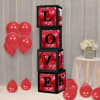 Buy/Send Balloons Box Love Set of 4 Online | IGP | JVS1215393