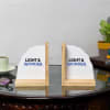 Buy/Send Bookworm Wooden Bookends Online | IGP | JVS1191628