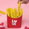 Buy/Send French Fries Love Message Set Of 12 Online | IGP | JVS1399824