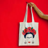 Buy/Send Tote Bag - Frida Kahlo - Assorted - Single Piece Online | IGP | JVS1274740