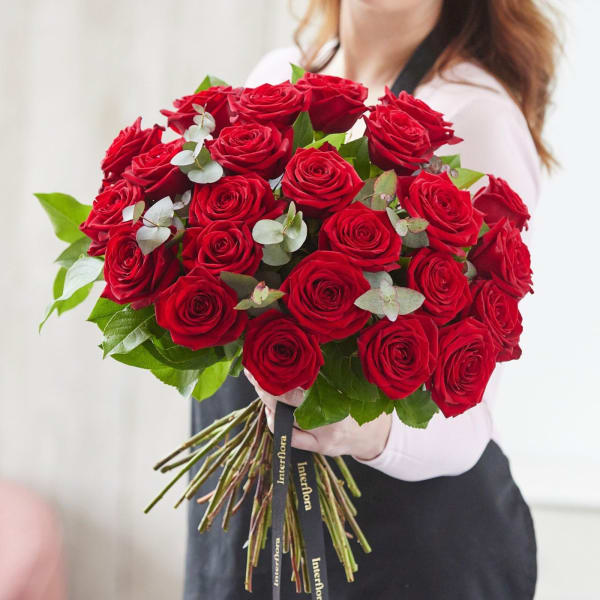 Buy/Send 24 Red Rose Hand Tied. Online | IGP | NID1359960