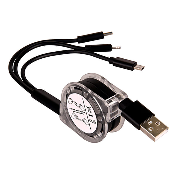 Buy/Send 3 in 1 -Yo-Yo charging cable EK2528 Online | IGP | JVS1259902