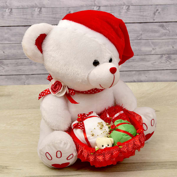 Adorable Santa Teddy: Gift/Send Christmas Gifts Online L11076731 |IGP.com