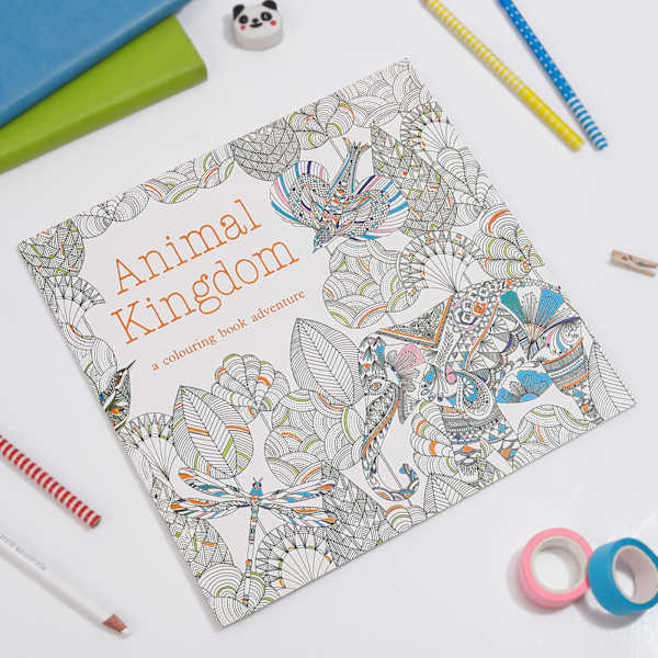 Animal Kingdom Coloring Book: Gift/Send Addons Gifts Online JVS1409951 ...