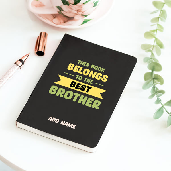Buy/Send Best Brother Personalized Notebook Online | IGP | JVS1260242