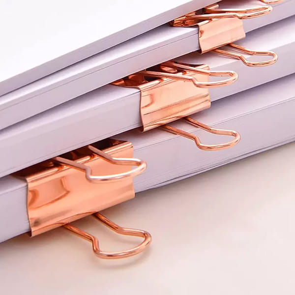 Buy/Send Binder Clips - Metal - Set Of 40 Online | IGP | JVS1234631