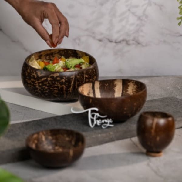 Buy/Send Bowl Combo - Coconut - Set Of 4 Online | IGP | JVS1252977
