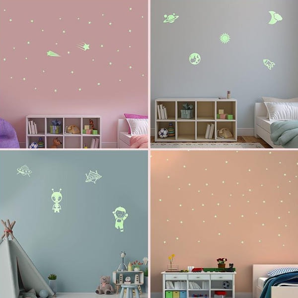 Buy/Send Ceiling Sticker Glow in the dark Set Of 4 Online | IGP ...