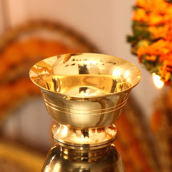 Buy/Send Chandan Pyali in Brass Online | IGP | L11041464