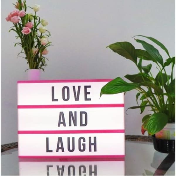 Buy/Send Cinematic Light Box Rectangle Colourful 6in Online | IGP ...