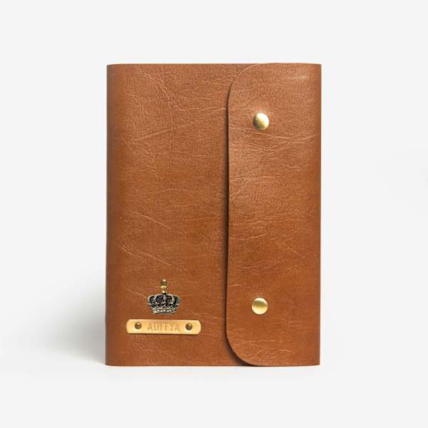 Classic Tan Personalized Button Diary: Gift/Send Home and Living Gifts ...