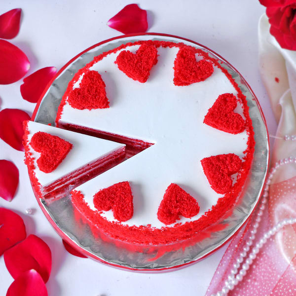 Order Classic Valentine Red Velvet Cake 2 Kg Online at Best Price, Free ...