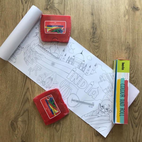 Buy/Send Coloring Roll Online | IGP | JVS1259544