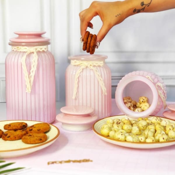 Buy/Send Cookie Storage Jar Set Of 3 Online | IGP | JVS1218566