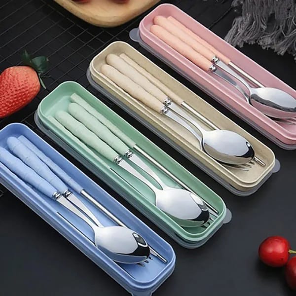 Buy/Send Cutlery With Storage Box - Assorted Online | IGP | JVS1265405