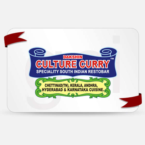 Dakshin Culture Curry Gift Card Rs. 1000: Gift/Send Experiences & Gift ...