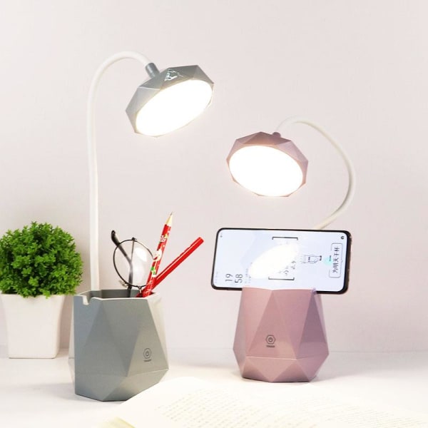 Buy/Send Desk Lamp With Organizer Geometrical Shape Single Piece Online ...