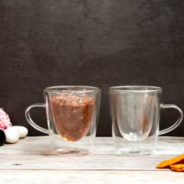 Buy/Send Double Wall Tea Cups - 120ml - Set Of 4 Online | IGP | JVS1217069