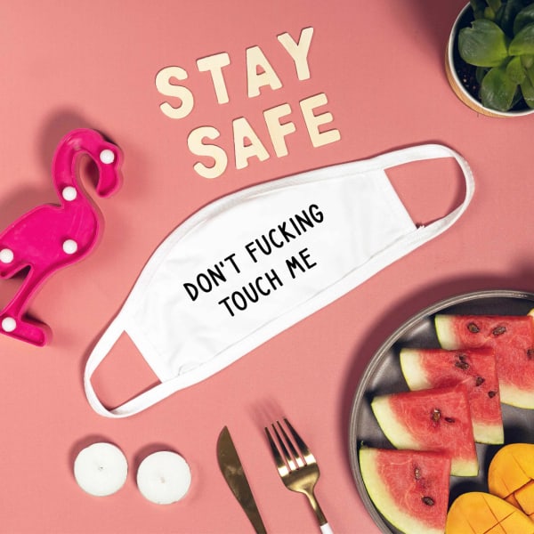 Buy/Send Face Mask Dont Touch Me Online | IGP | JVS1250373