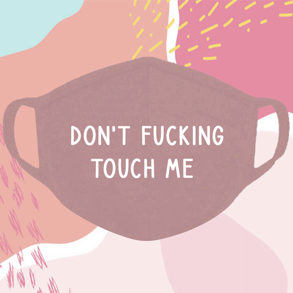 Buy/Send Face Mask Dont Touch Me Online | IGP | JVS1250374