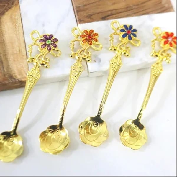 Buy/Send Flower-Shaped Spoon - Assorted - Single Piece Online | IGP ...