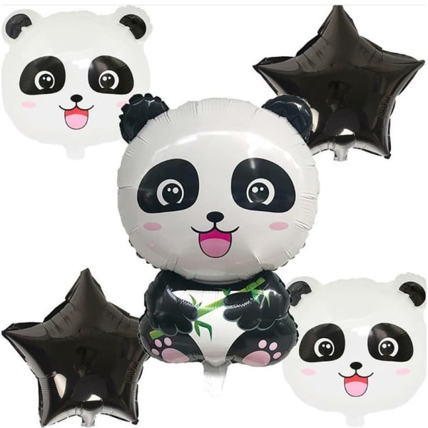 Buy/Send Foil Balloon Panda Set Of 5 Online | IGP | JVS1217684