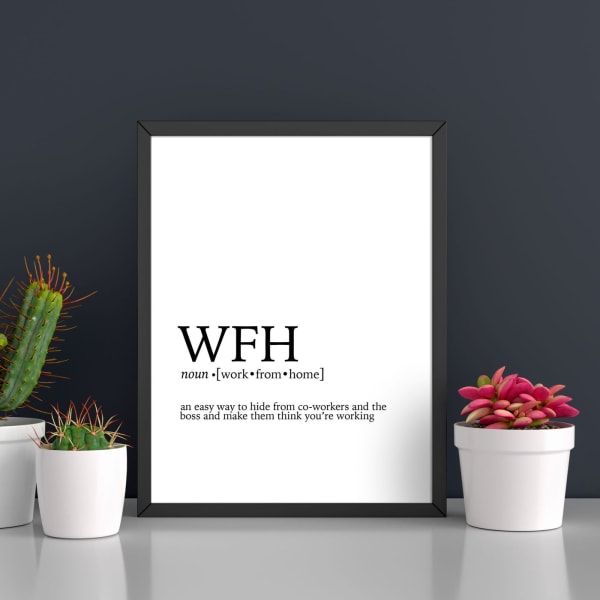 Buy/Send Frame - Wfh Definition - Single Piece Online | IGP | JVS1253047