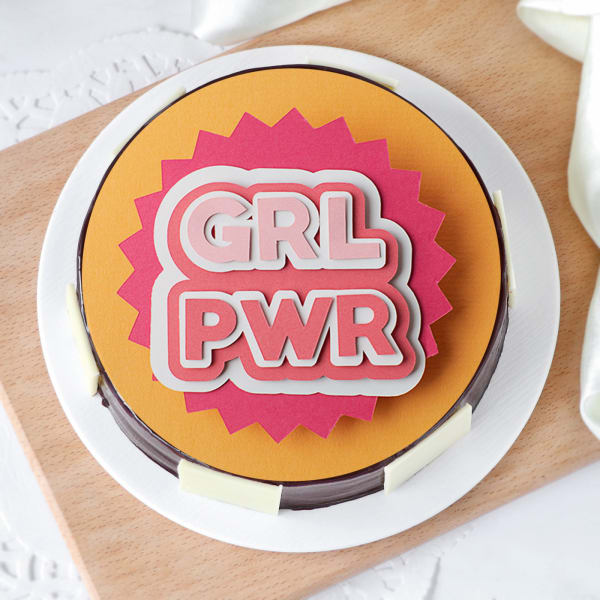 Order Girl Power Photo Cake 2 Kg Online at Best Price, Free Delivery ...