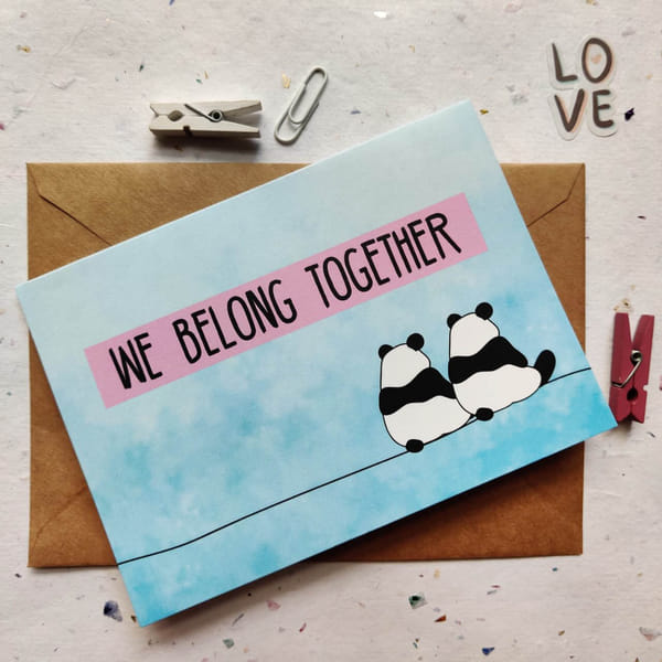 Buy/Send Greeting Card Belong Together Single Piece Online | IGP ...