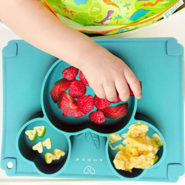 Buy/Send Grip Self Feeding Dish - Silicone - Green - Single Piece ...