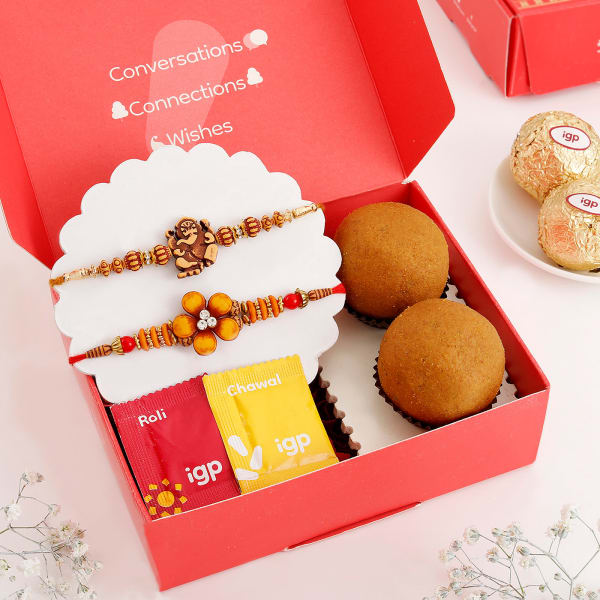 Buy/Send Harmony of Hearts Rakhi Hamper Online | IGP | JVS1261923