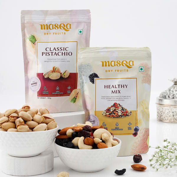 Buy/Send Healthy Mix & Pistachio Combo Online | IGP | JVS1268774
