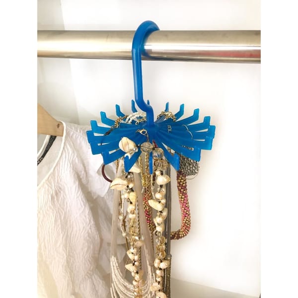 Buy/Send Jewellery Hanger And Organizer Round Plastic Single Piece ...