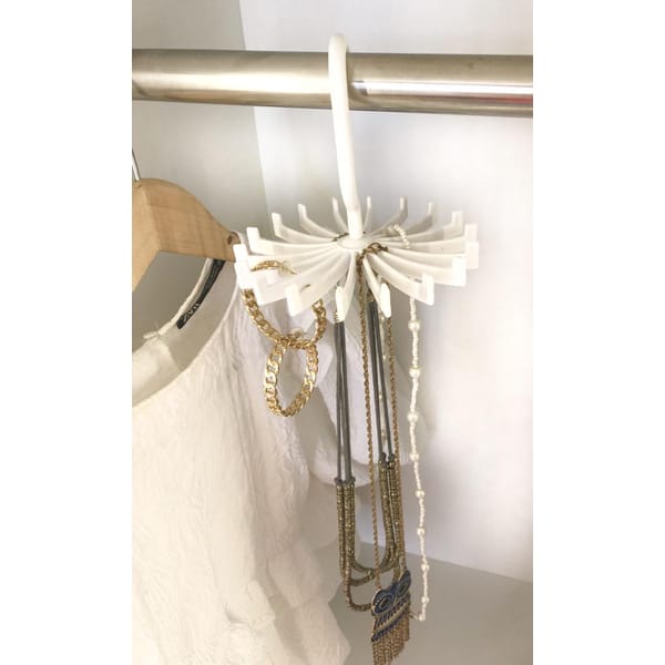 Buy/Send Jewellery Hanger And Organizer Round Plastic Single Piece ...