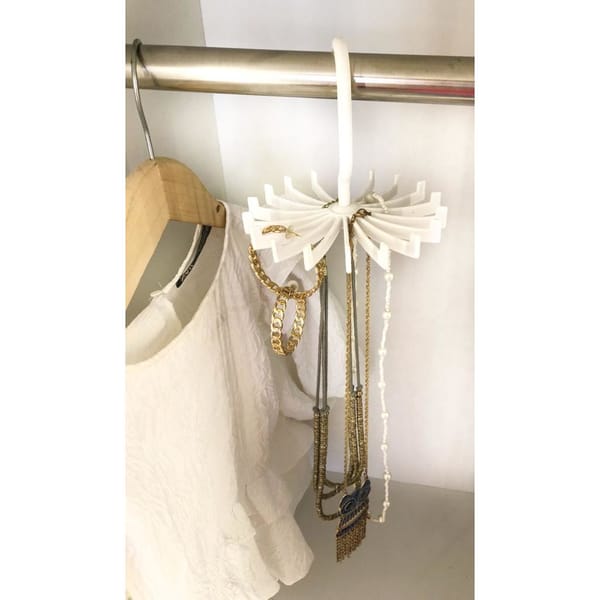 Buy/Send Jewellery Hanger And Organizer Round Plastic Single Piece ...
