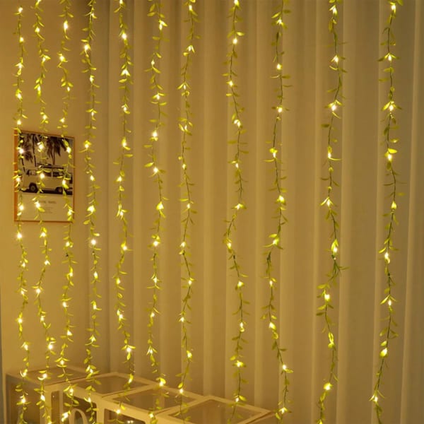 Buy/Send Leaf Curtain LED String Lights Online | IGP | JVS1285969
