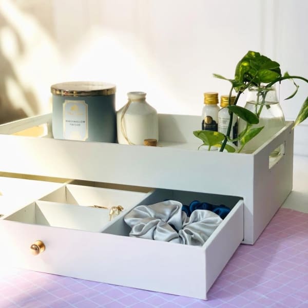 Buy/Send Leatherite Drawer Single Piece Online | IGP | JVS1217050