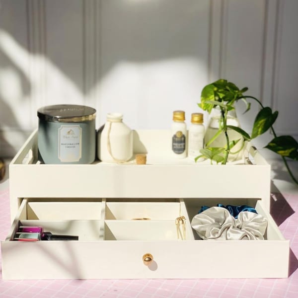 Buy/Send Leatherite Drawer - Single Piece Online | IGP | JVS1217051