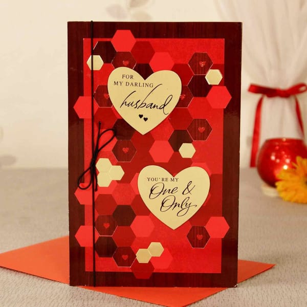 Love Card For Husband Gift Send Valentine s Day Gifts Online L11022392 IGP