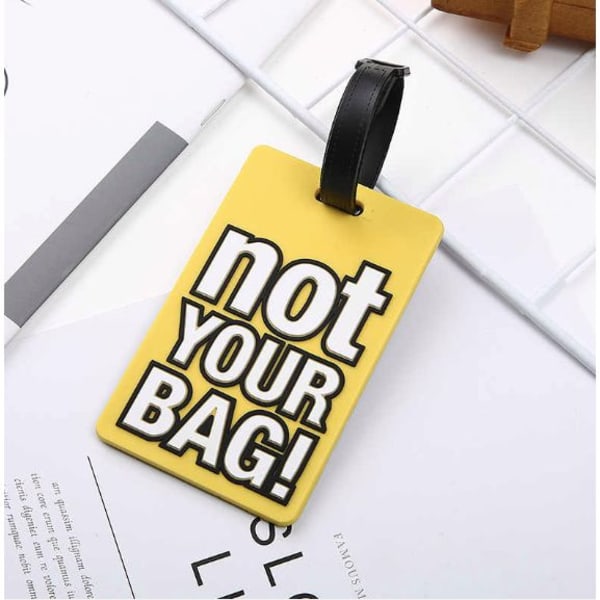 Buy/Send Luggage Tag Not Your Bag Online | IGP | JVS1249894