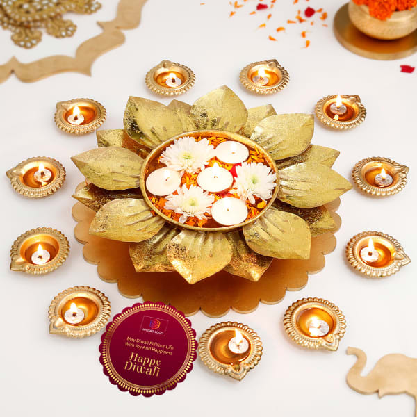 Luminous Home Decor Diwali Gift Set: Gift/Send Business Gifts Online ...