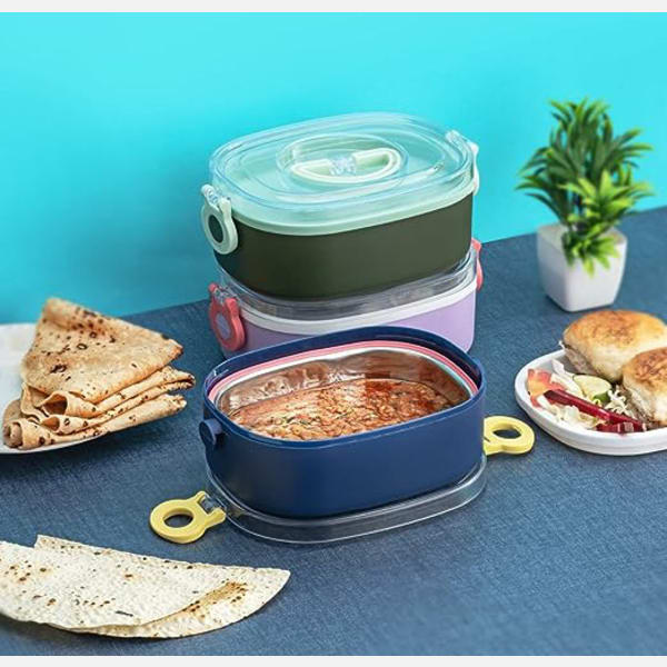 Buy/Send Lunch Box - Compact - Assorted - Single Piece Online | IGP ...