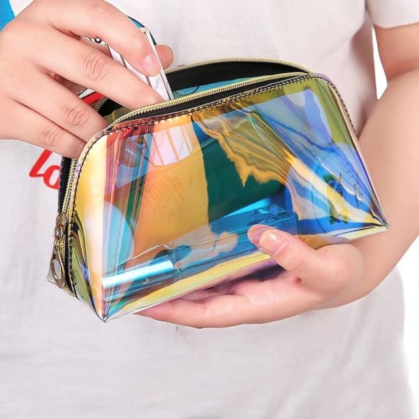 Buy/Send Makeup Pouch Holographic Assorted Single Piece Online | IGP ...
