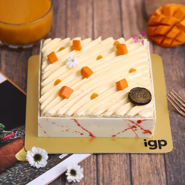 Mango Mirage Cake 600 Gm : Gift/Send Scientific Games Gifts Online ...