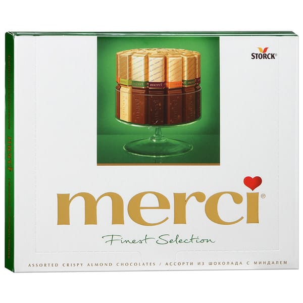 Buy/Send Merci Crispy Almond Variety 250 g Online | IGP | NID1321558