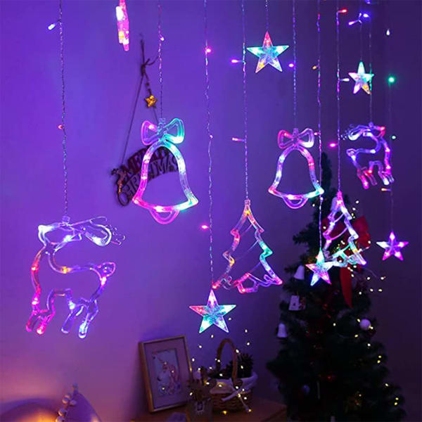 Buy/Send Multi coloured Christmas Themed Motifs LED String Light ...
