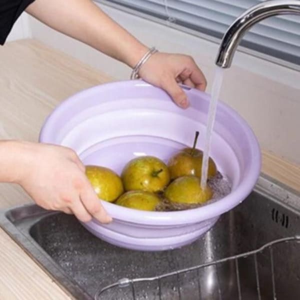 Buy/Send Multipurpose Collapsible Basket Round Single Piece Assorted ...