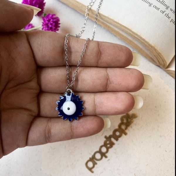 Buy/Send Necklace With Pendant Evil Eye Sun Juju Joy Online | IGP ...