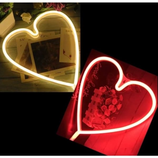 Buy/Send Neon Light - Heart - Single Piece Online | IGP | JVS1215903